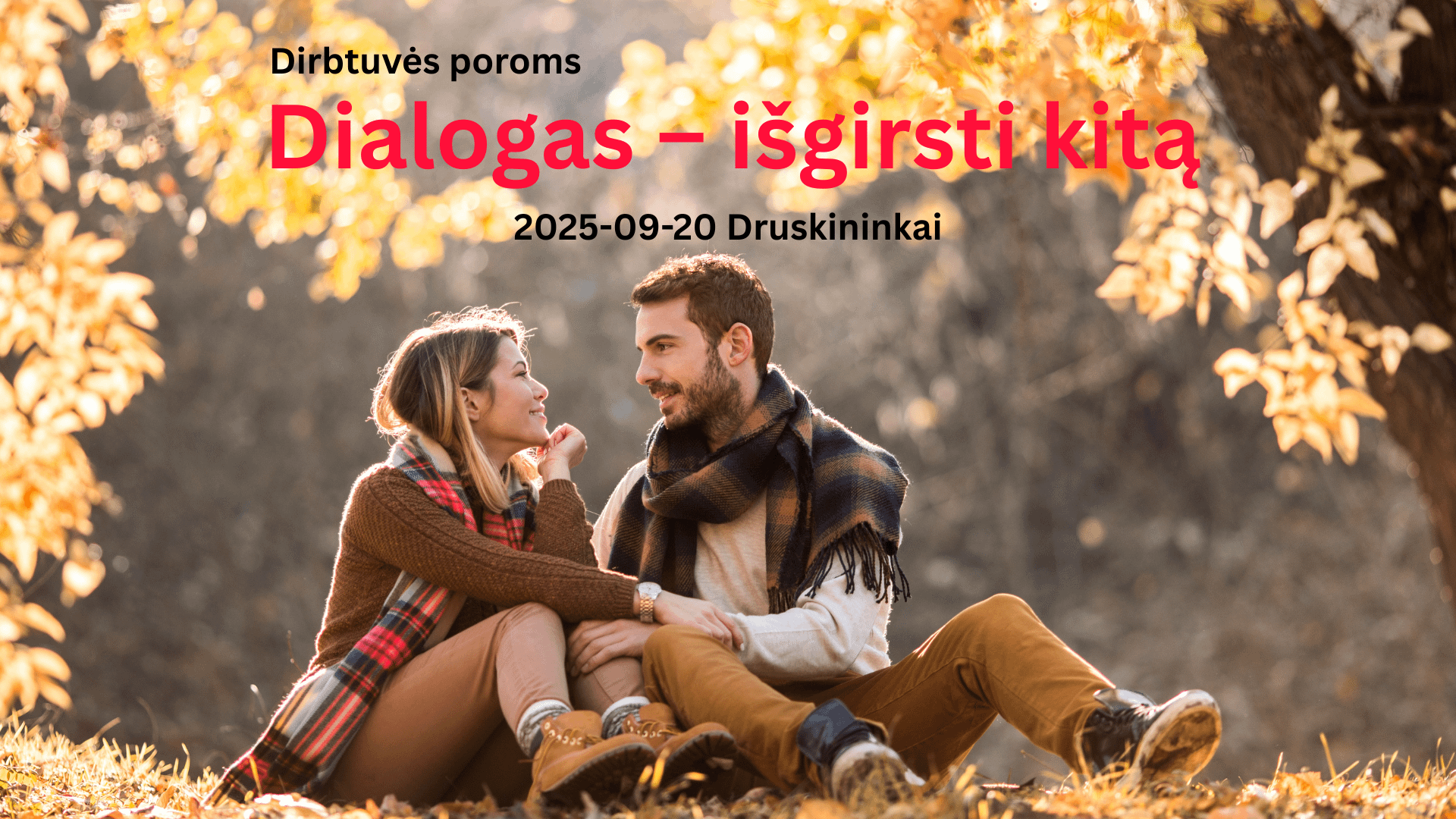 Seminaras poroms „Dialogas – išgirsti kitą“ - TAPATI knygynas